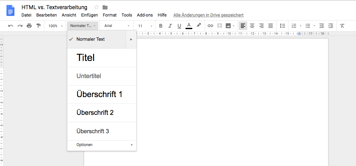 HTML-Tutorial mal anders: HTML vs. Textverarbeitung - CodeCrowd ...